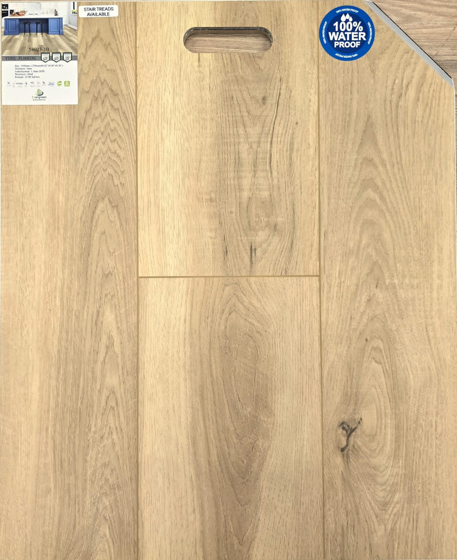 58023-10 EVERGREEN 6.5mm Drop Lock SPC 9" Luxury Vinyl – ADVANCED FLOORING