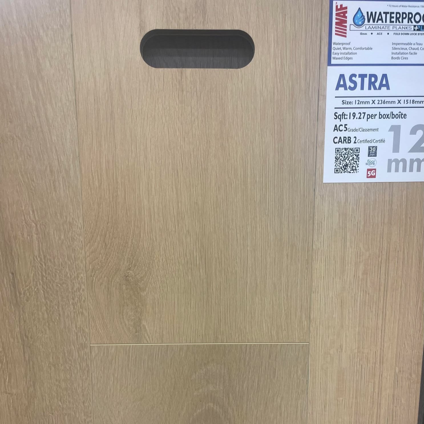 Astra - NAF 12mm Waterproof Laminate Plus – ADVANCED FLOORING