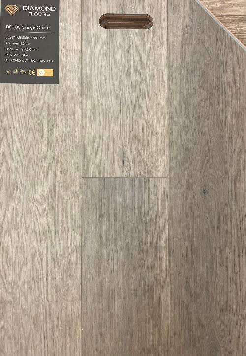 DF-906 Greige Quartz - Diamond Floors SPC 9mm Luxury Vinyl – ADVANCED ...
