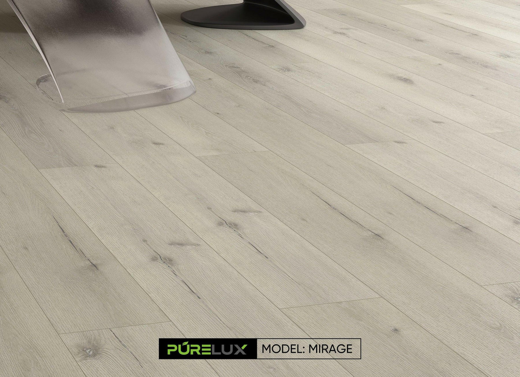 MIRAGE - PURELUX Journey series 7"x9mm SPC Vinyl Plank w/underlay