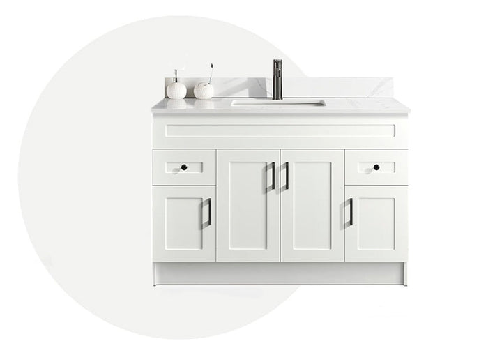 HDF Vanity 48in NAF Single sink