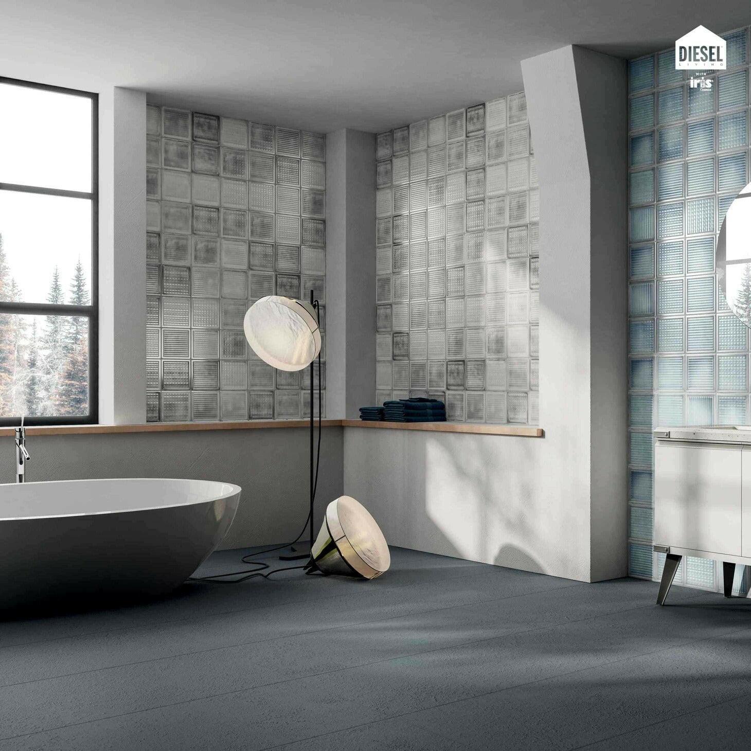 Ceratec Backsplash Tile - Glass Blocks Collection