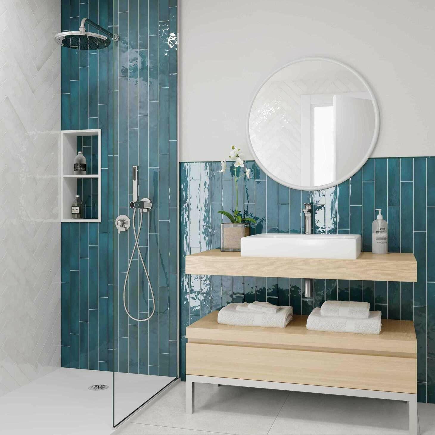 Ceratec Backsplash Tile - Manacor Collection